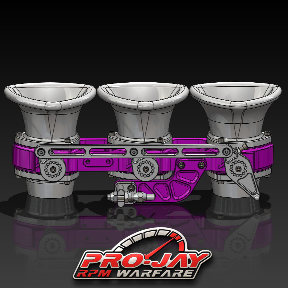 PRO-JAY MAZDA ROTARY 20B 3 ROTOR SHORT BLOCK FULL PP THROTTLE BODY ( I ...