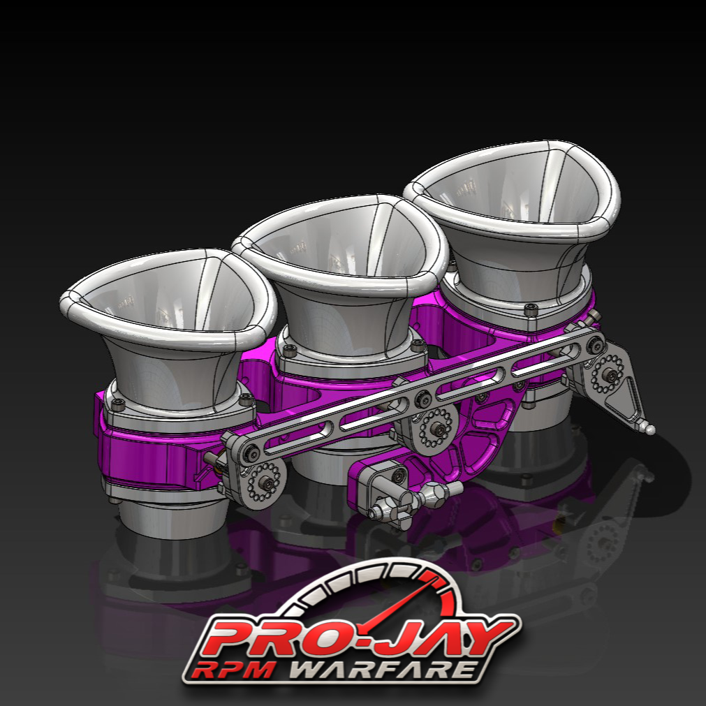 PRO-JAY 20B 3 ROTOR SHORT BLOCK FULL PP THROTTLE BODY ( ITB ) X3 – Pro-jay