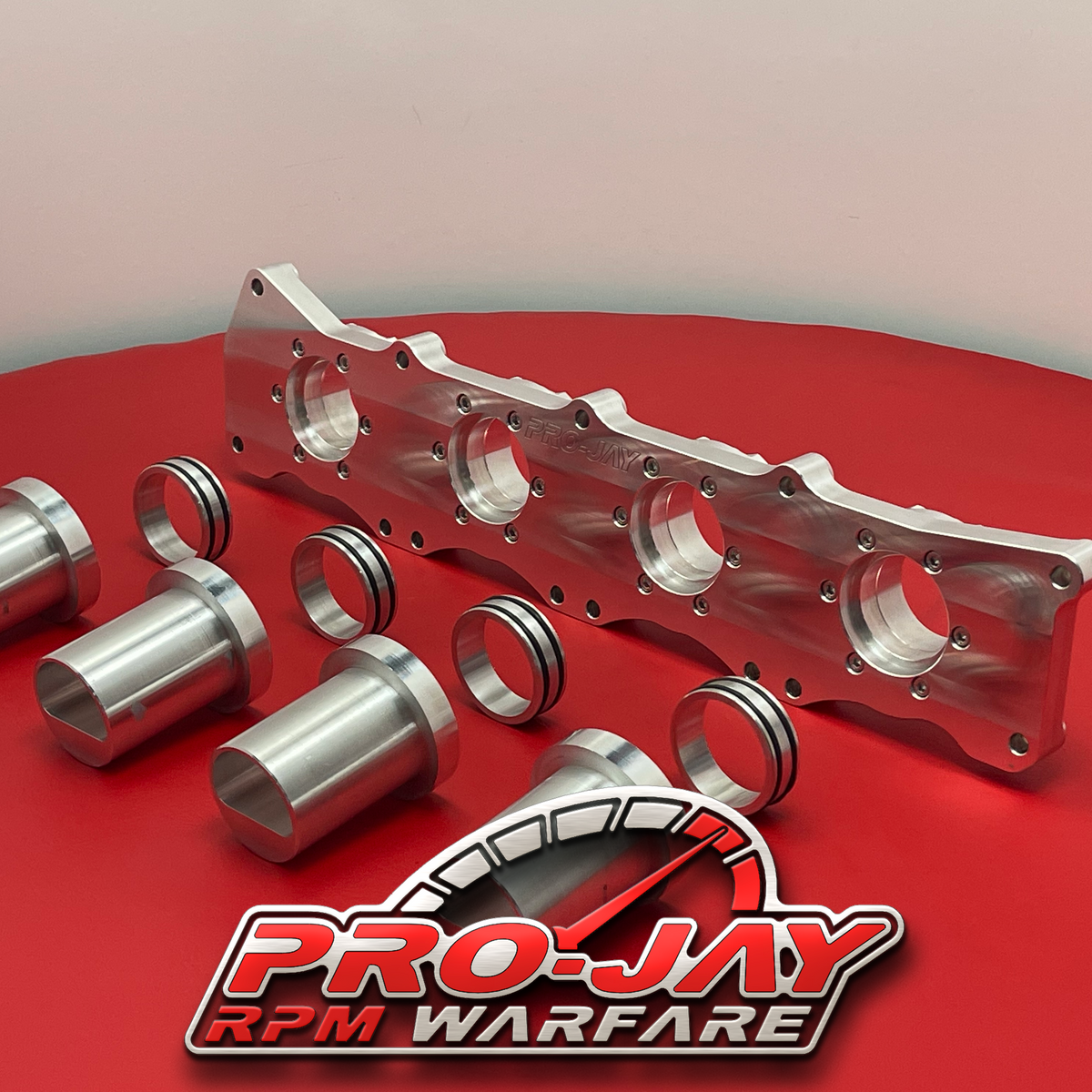 Pro-Jay 26B Full Peripheral Intake Manifold Bolt on Flange Assembly ...