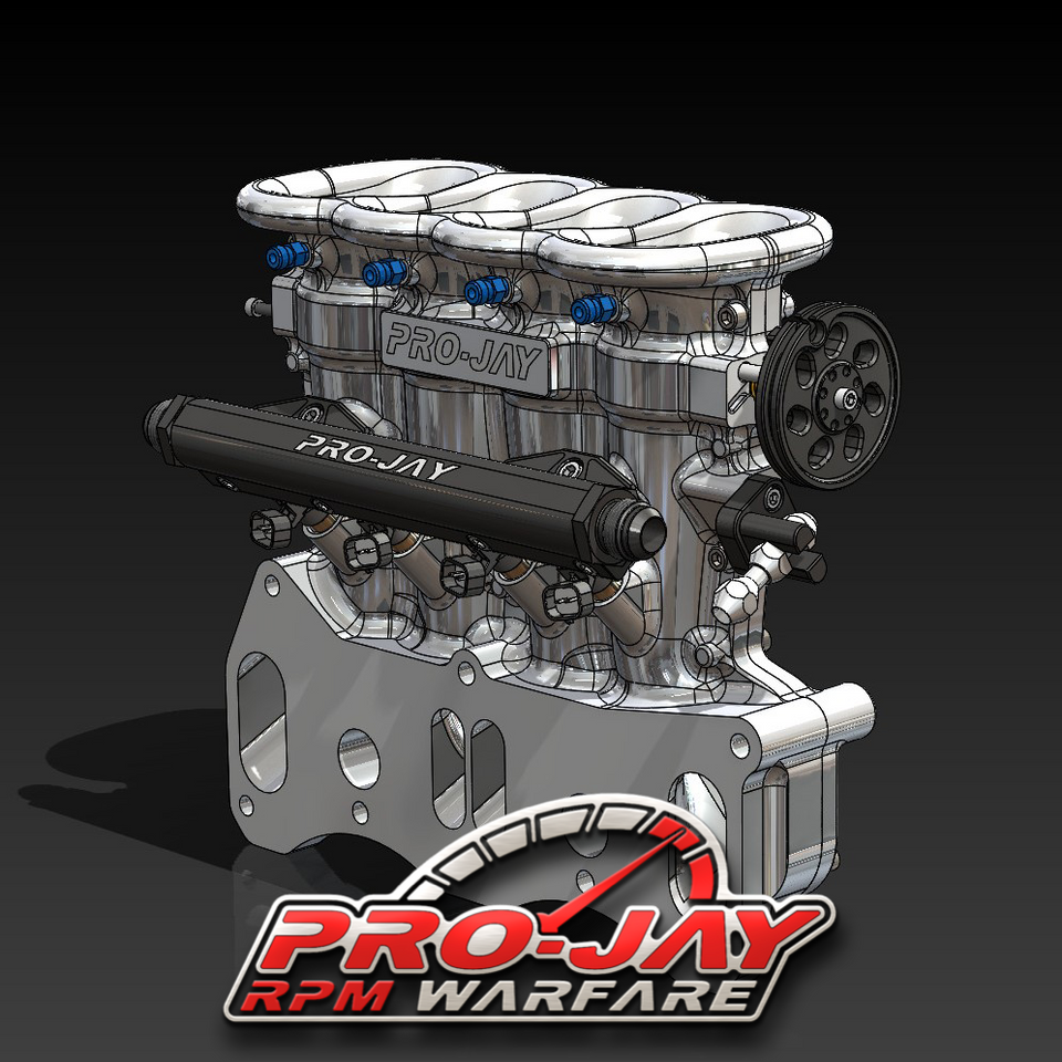 13B - 2 ROTOR ITB SEMI PP COSMO PORT INTAKE SYSTEM – Pro-jay