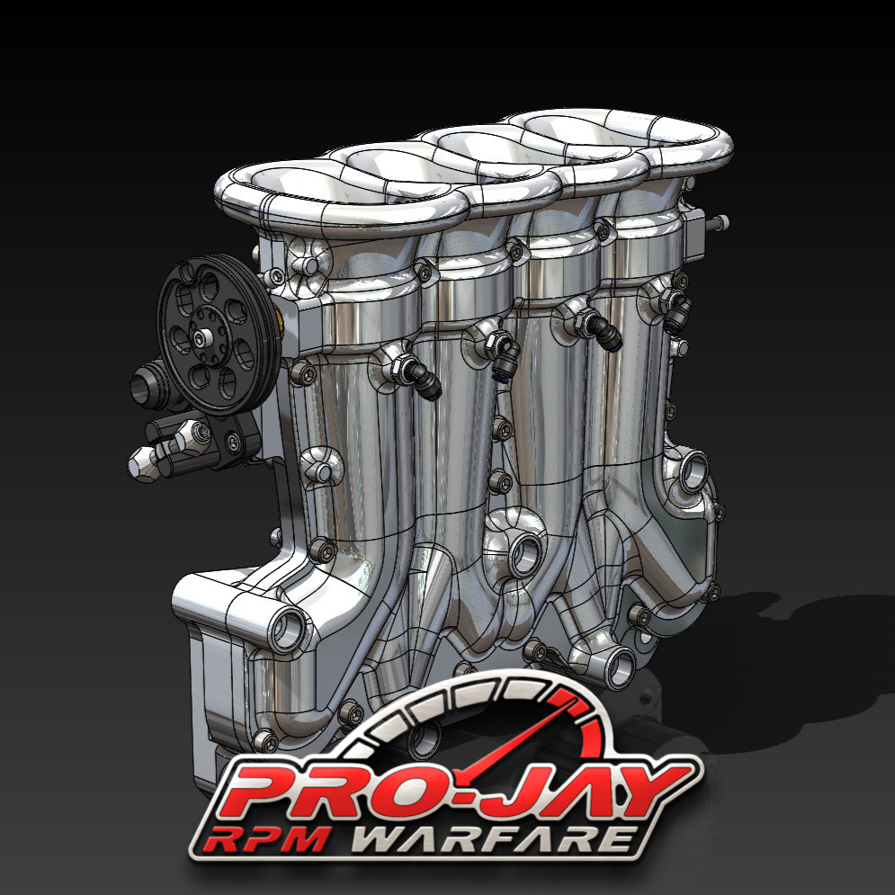 13B - 2 ROTOR ITB SEMI PP COSMO PORT INTAKE SYSTEM – Pro-jay