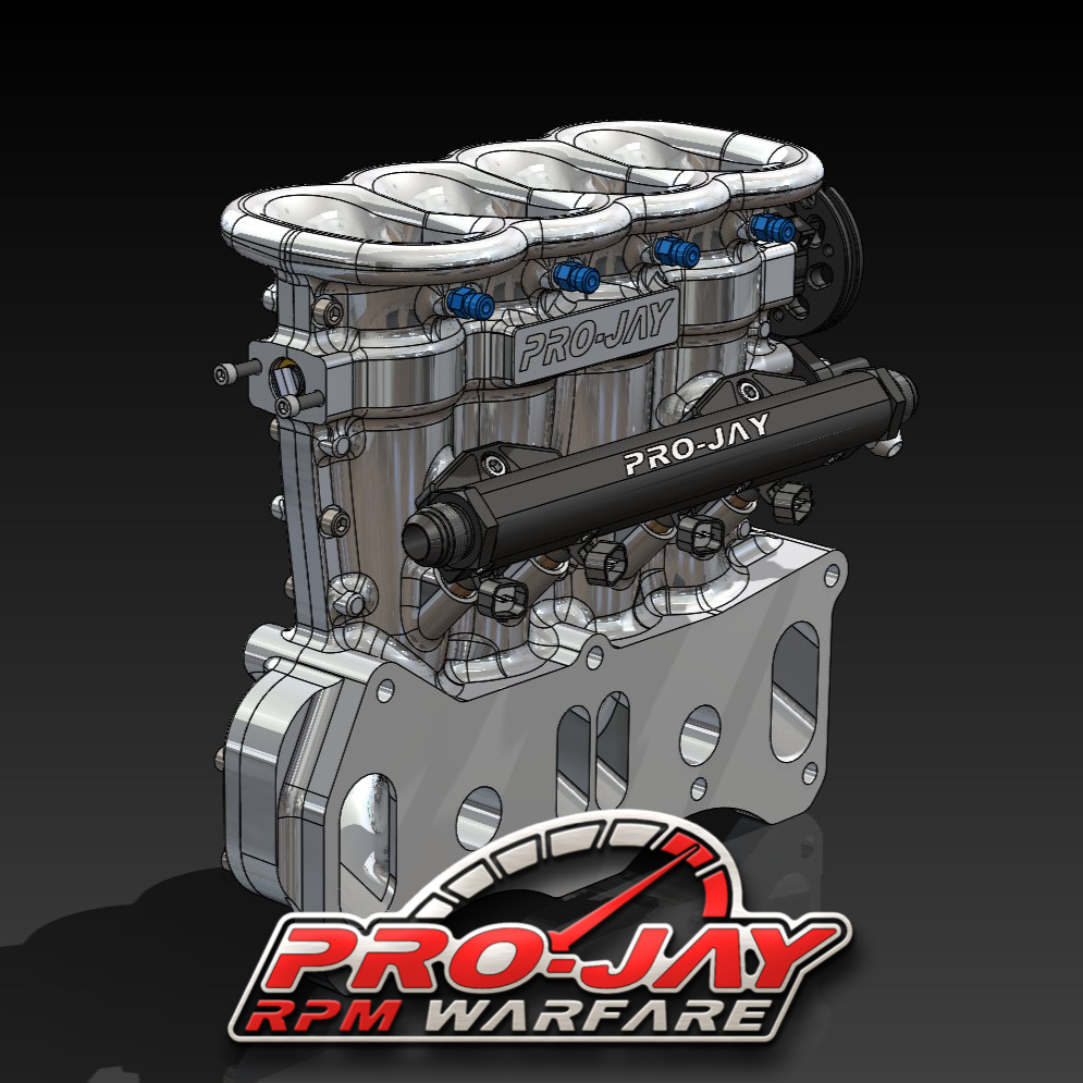 13B - 2 ROTOR ITB SEMI PP COSMO PORT INTAKE SYSTEM – Pro-jay