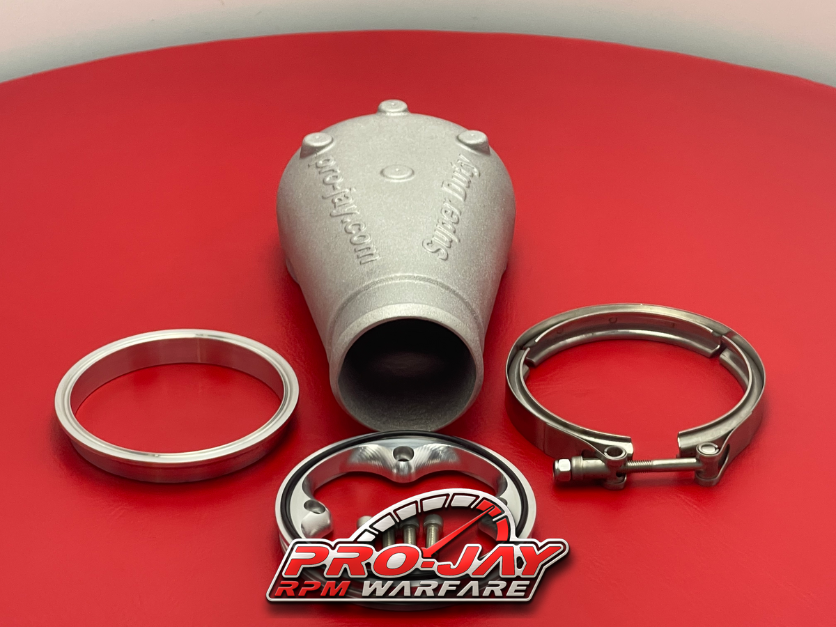 4 Barrel Plenum Hat and V-Band Clamp Adapter Kit – Pro-jay