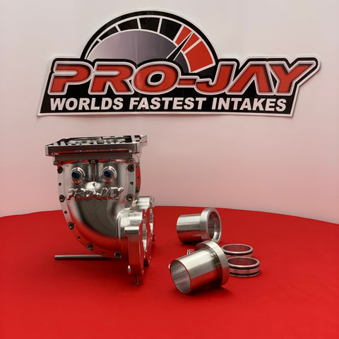 Pro-Jay Full Peripheral 13B 1st Gen Old School 4 Barrel Intakes Manifo ...
