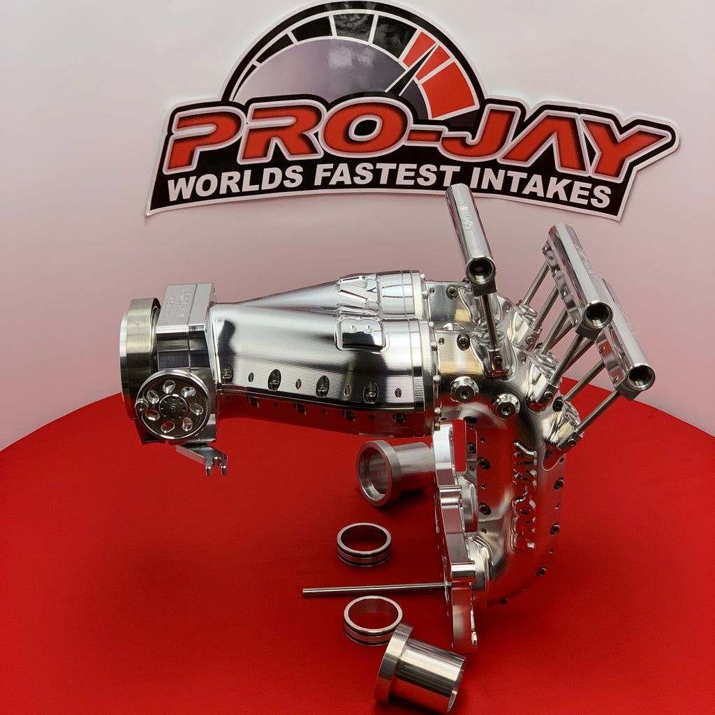 Pro-Jay Mazda RX7-13B - 3rd Gen. Full Peripheral Billet Intake Manifol ...