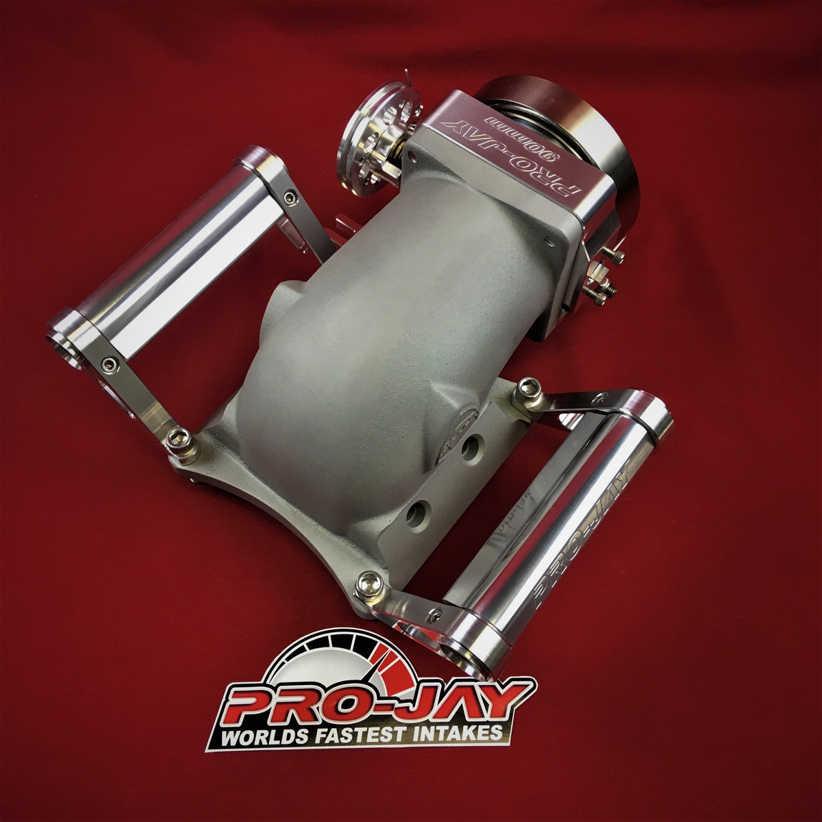 Pro-Jay Mustang Throttle Body Adapter (MTBA) Elbow 4 Injector Ports ...