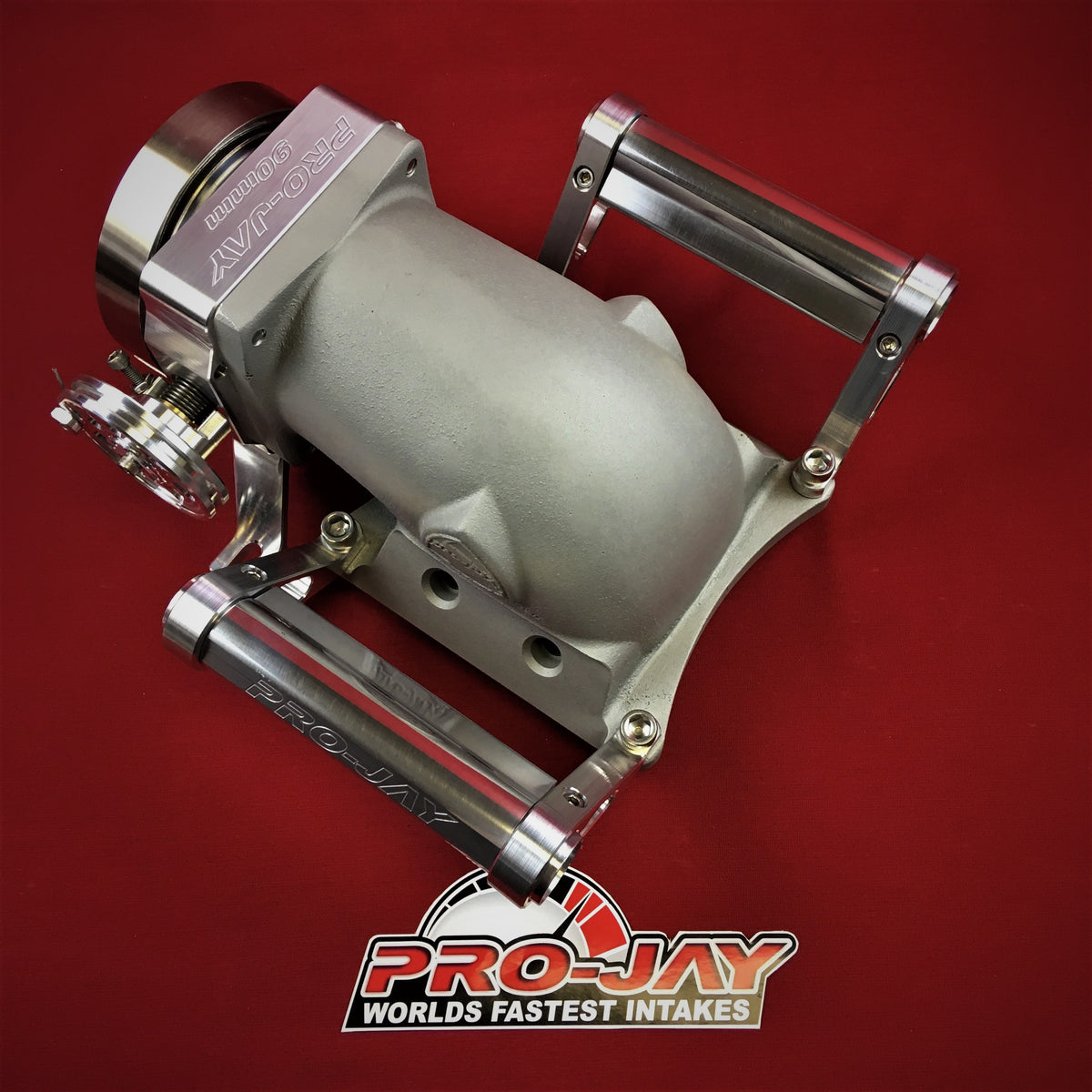 Pro-Jay Mustang Throttle Body Adapter (MTBA) Elbow 4 Injector Ports ...