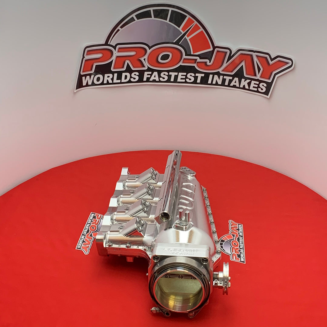 Pro-Jay Mitsubishi 4G63 G1 RWD 8 Injector Billet Bully Intake Manifold ...