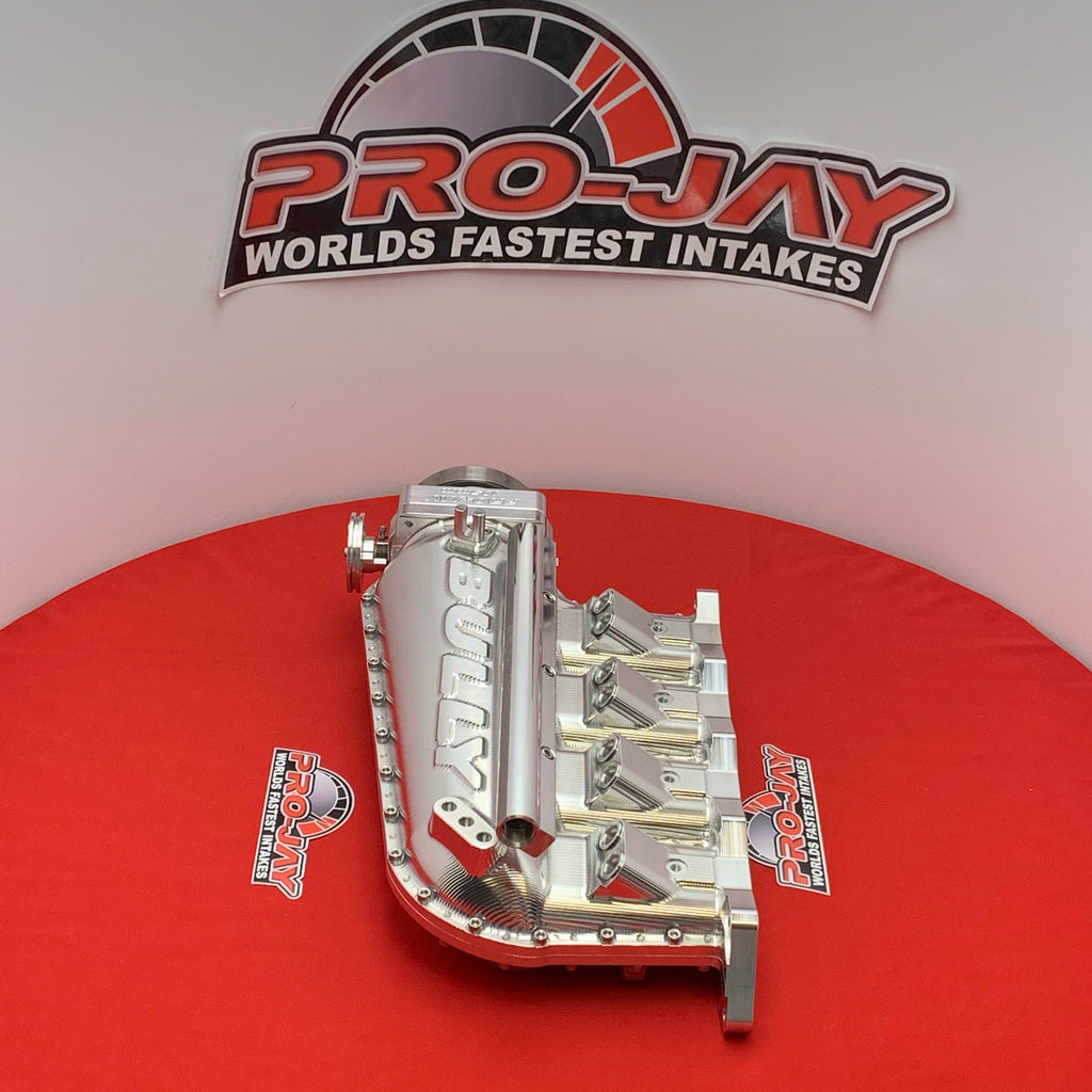 Pro-Jay Mitsubishi 4G63 G1 RWD 8 Injector Billet Bully Intake Manifold ...