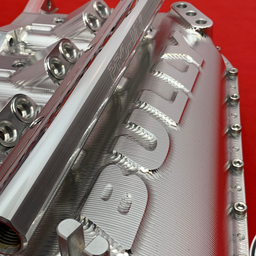 Pro-Jay Mitsubishi 4G63 G1 RWD 8 Injector Billet Bully Intake Manifold ...